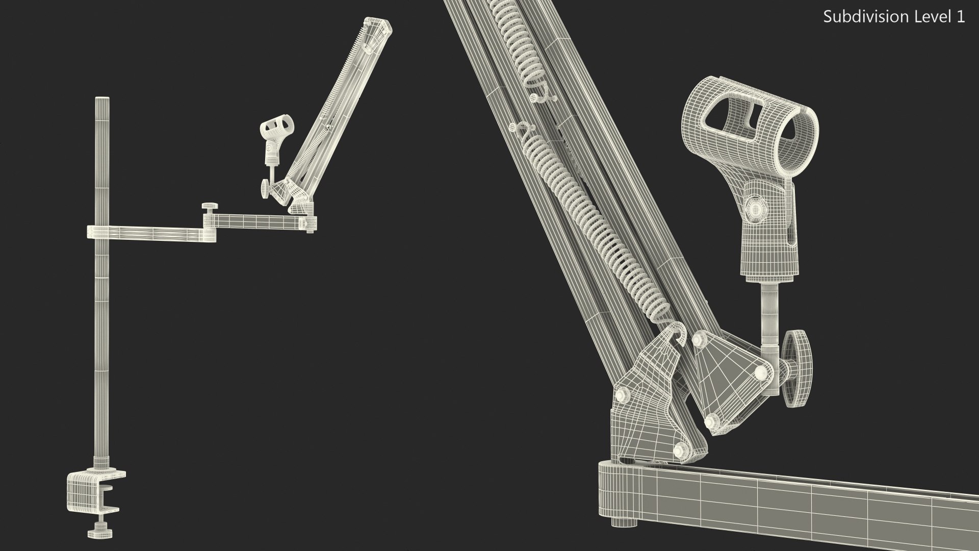 Adjustable Flexible Mic Arm Boom Stand ULANZI 3D Model - TurboSquid 1993628