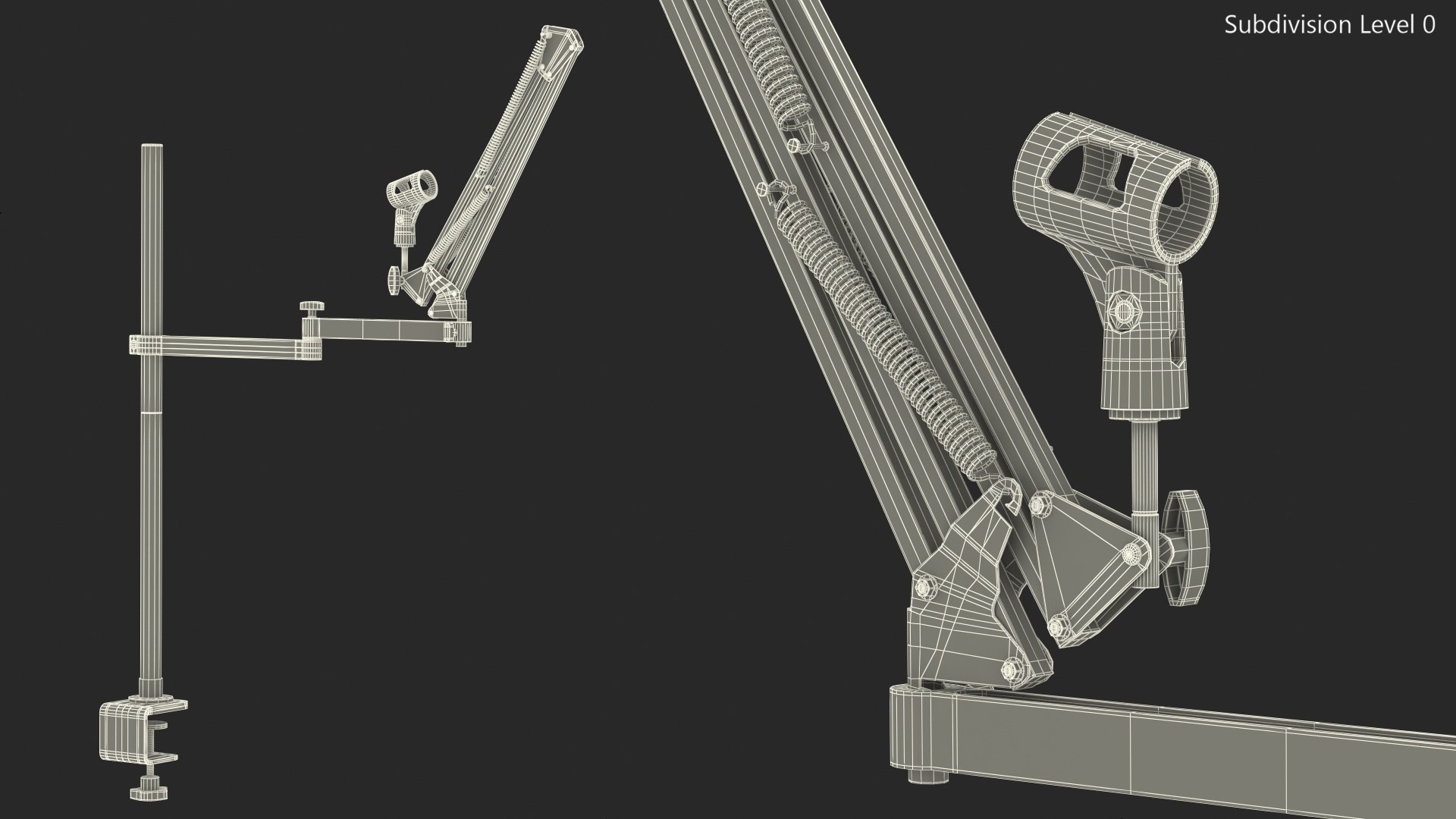 Adjustable Flexible Mic Arm Boom Stand ULANZI 3D Model - TurboSquid 1993628