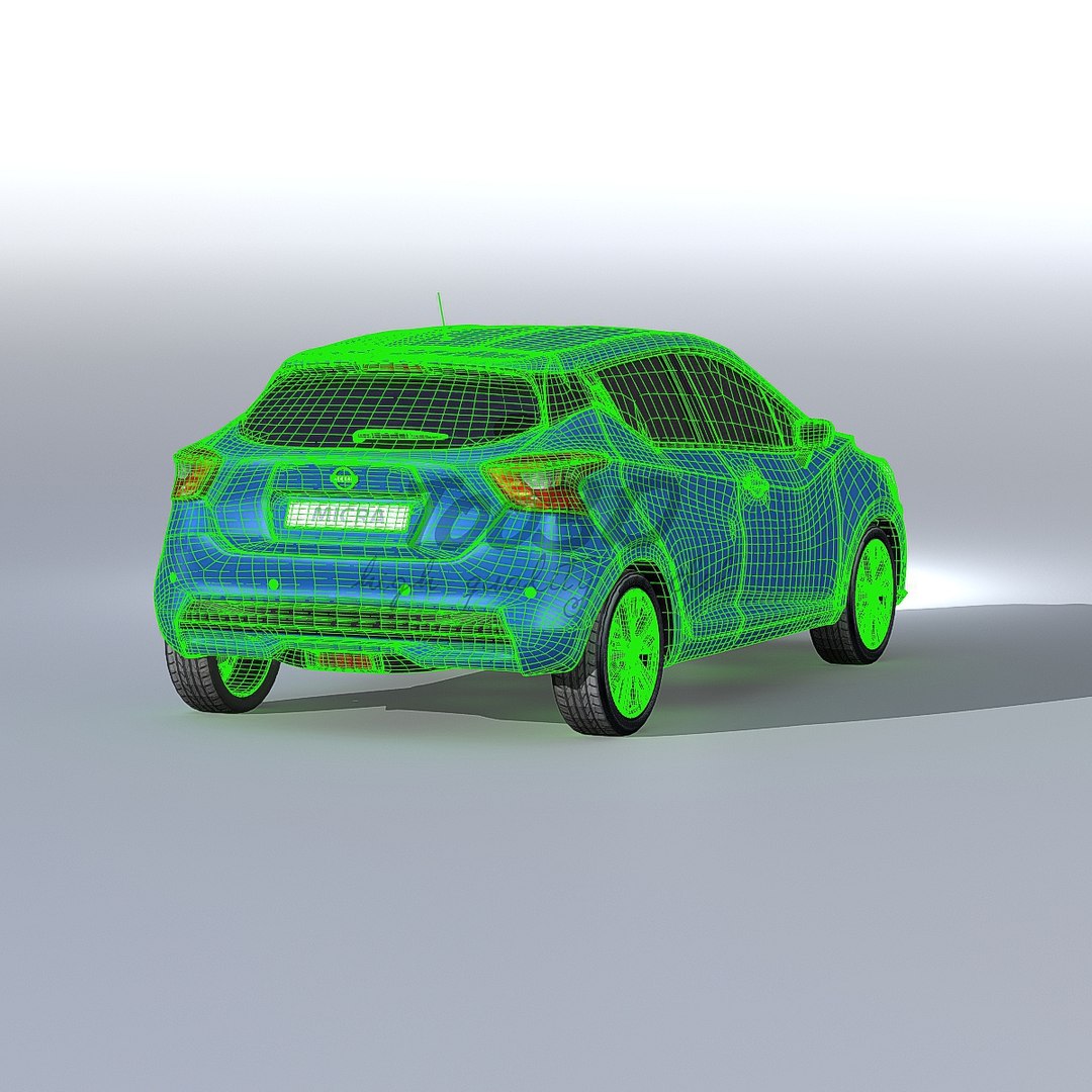 3d Model Micra Nissan