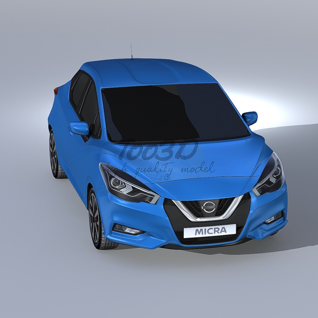 3d Model Micra Nissan