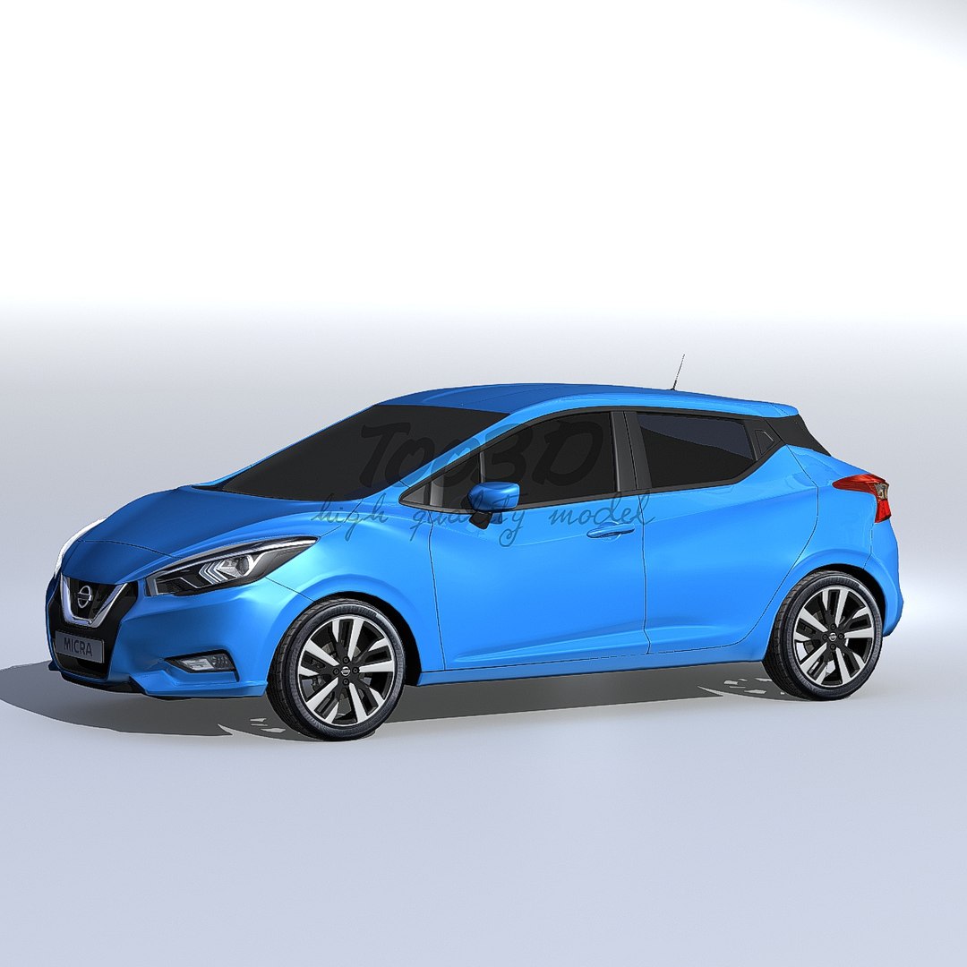3d Model Micra Nissan