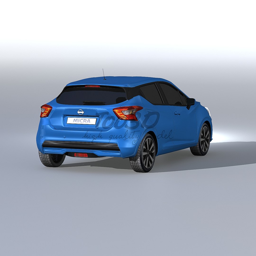 3d Model Micra Nissan