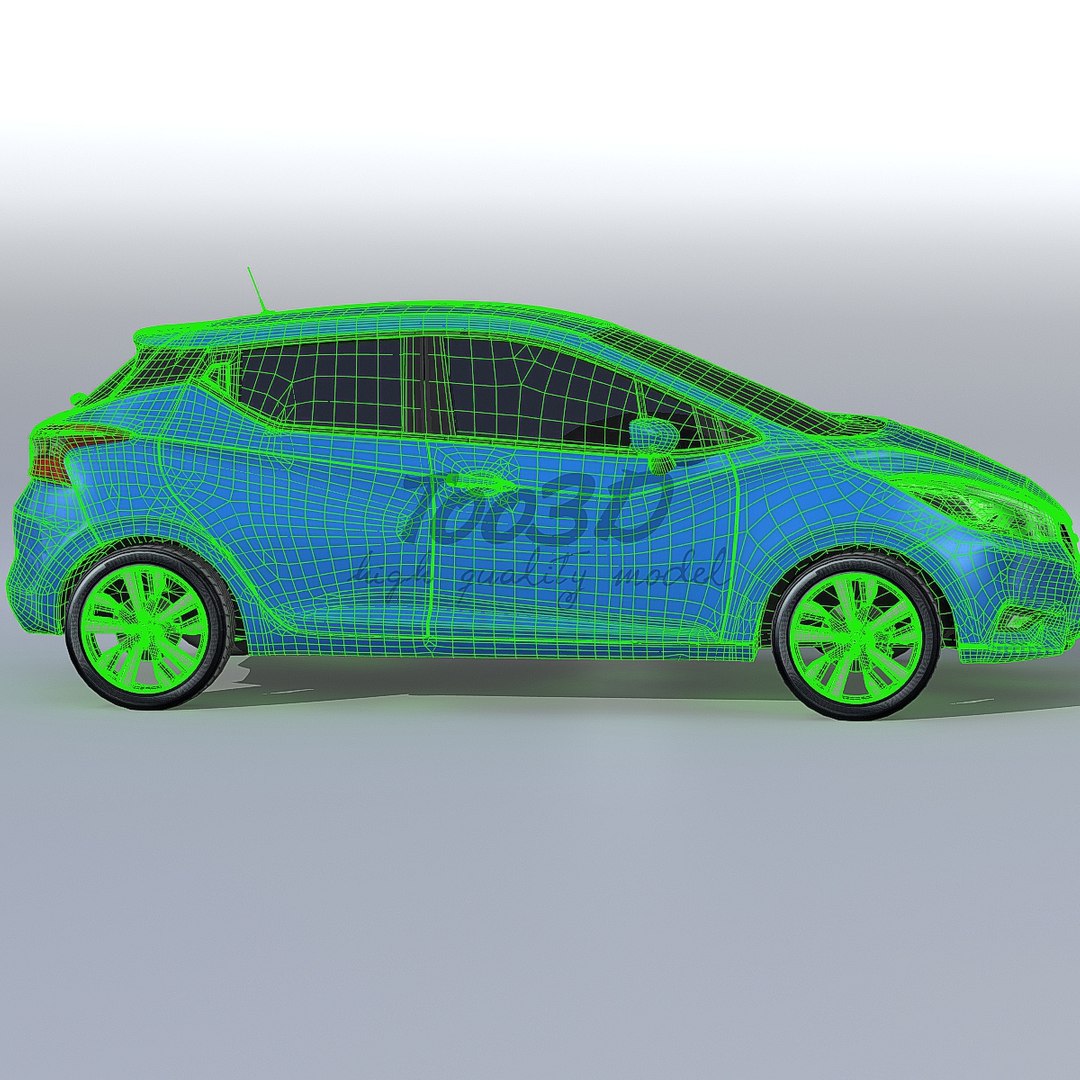 3d Model Micra Nissan