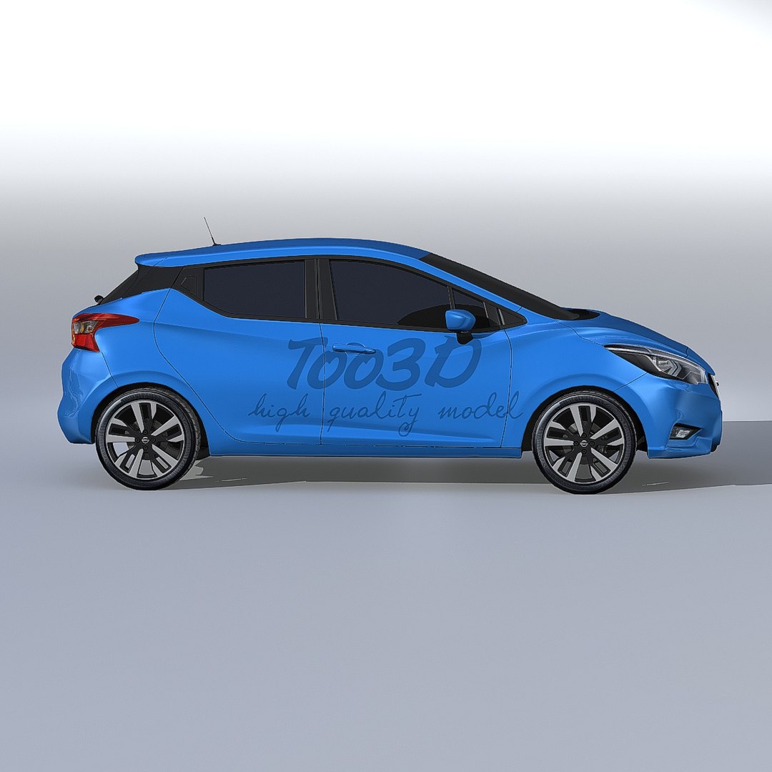 3d Model Micra Nissan