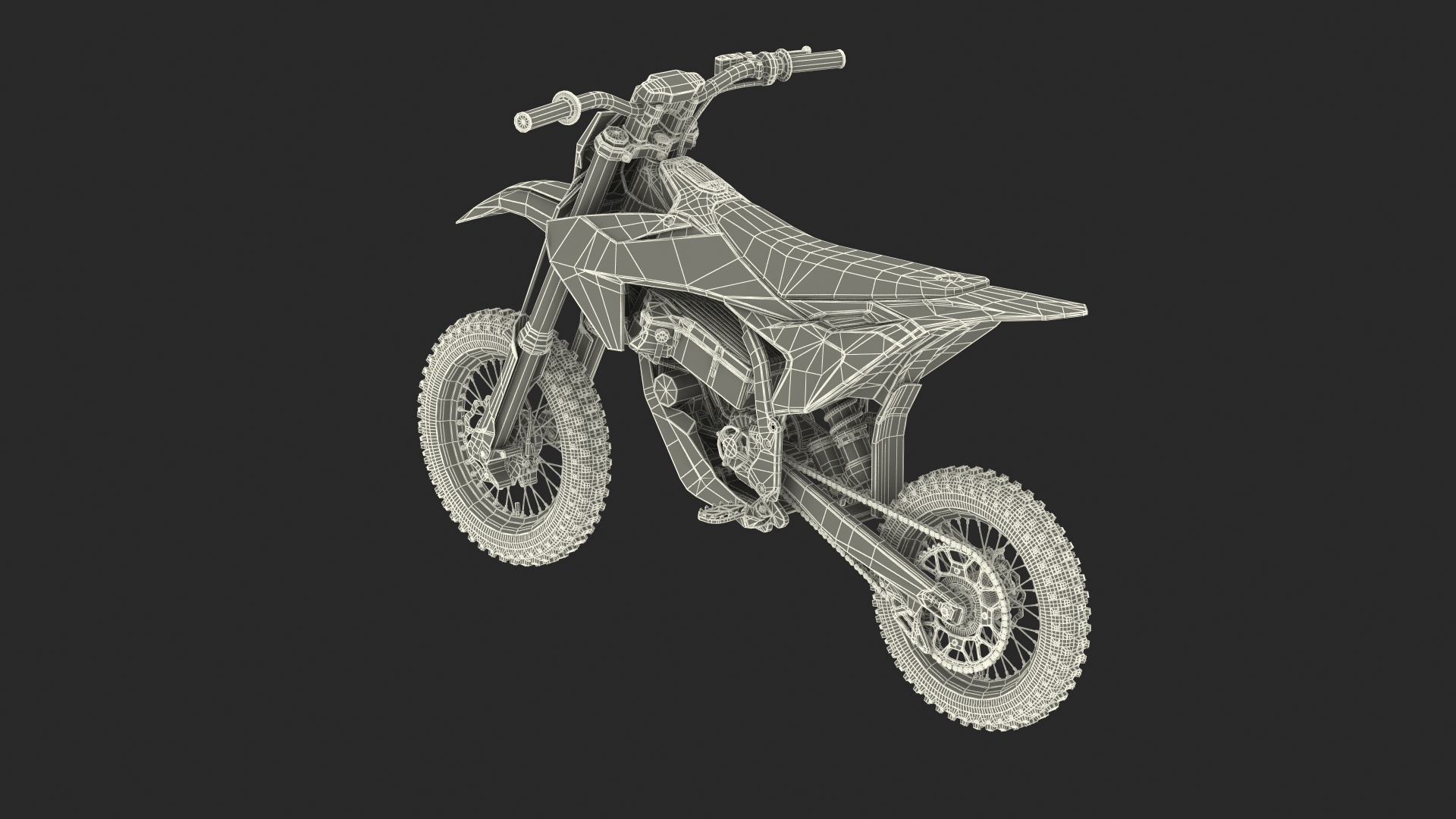 New Generation Electric Mini Cross Bike 3D Model - TurboSquid 2394868