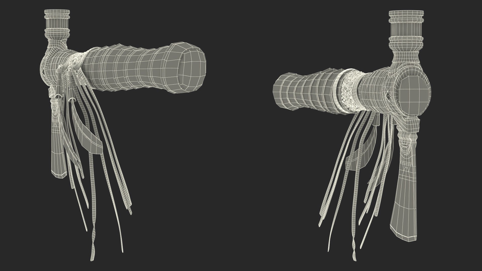 3D Model Native American Tomahawk Light Leather - TurboSquid 2101499