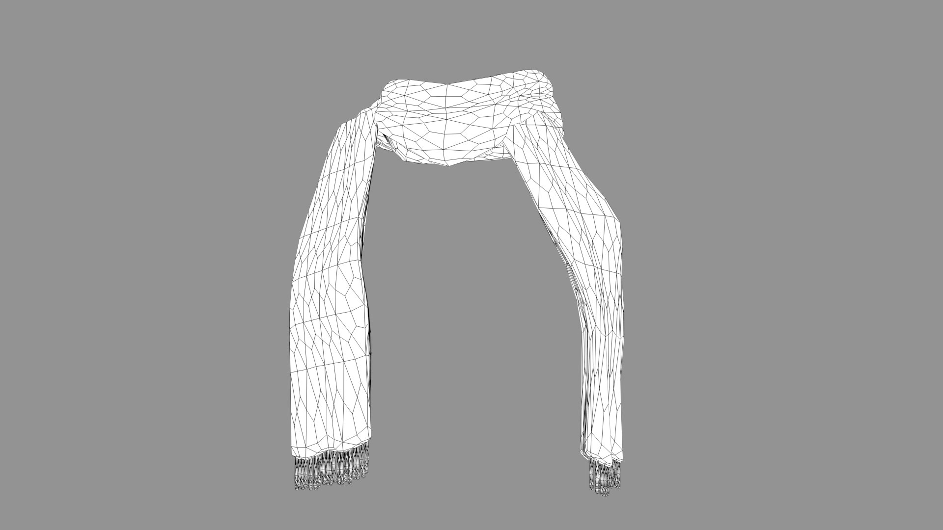 Scarf 3D Model - TurboSquid 1977330