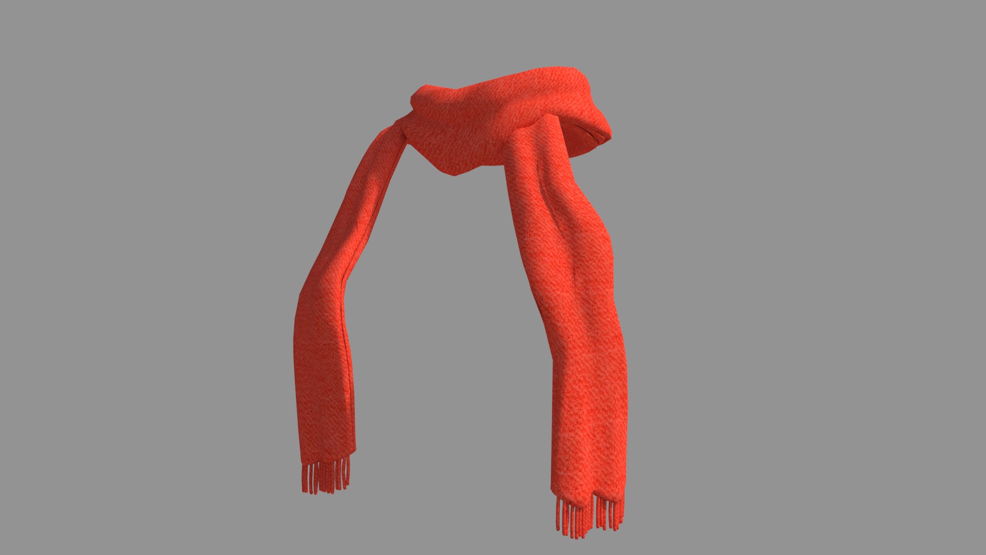 Scarf 3D Model - TurboSquid 1977330