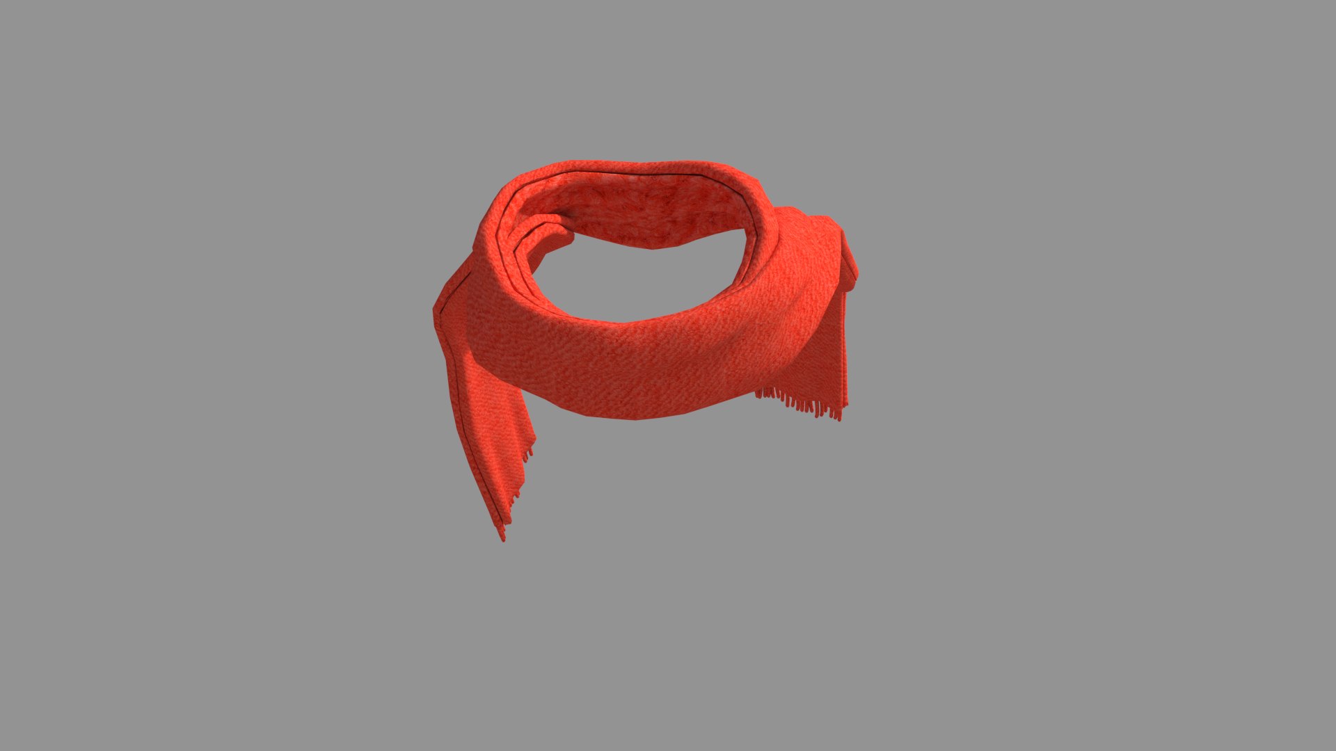 Scarf 3D Model - TurboSquid 1977330