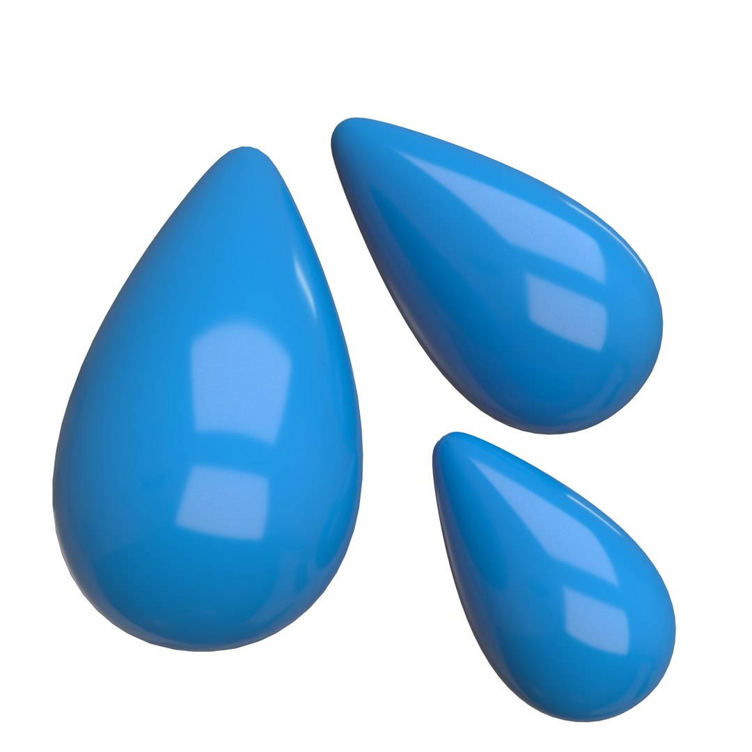 3D Tears Icon - TurboSquid 1856052