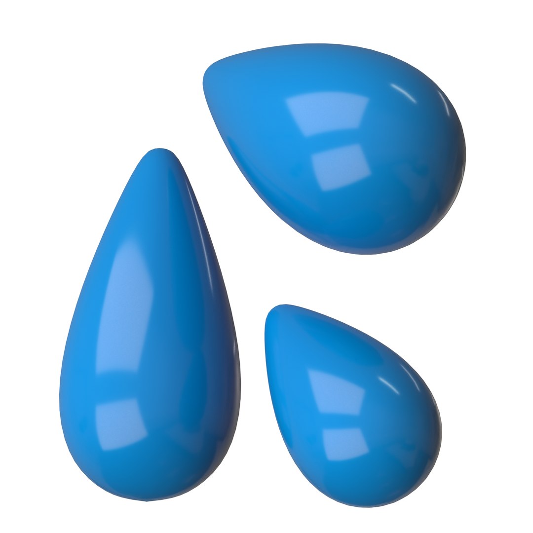 3D Tears Icon - TurboSquid 1856052