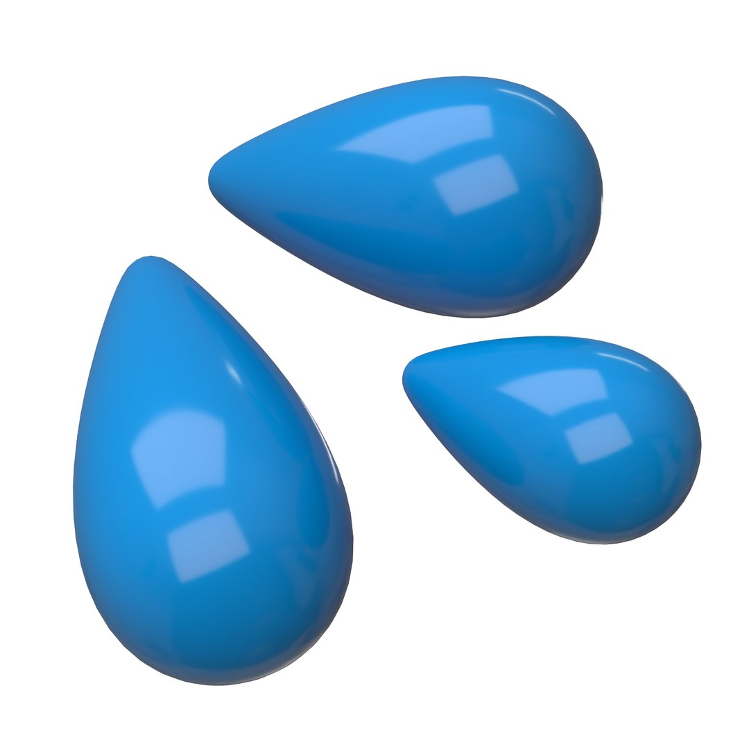 3D Tears Icon - TurboSquid 1856052