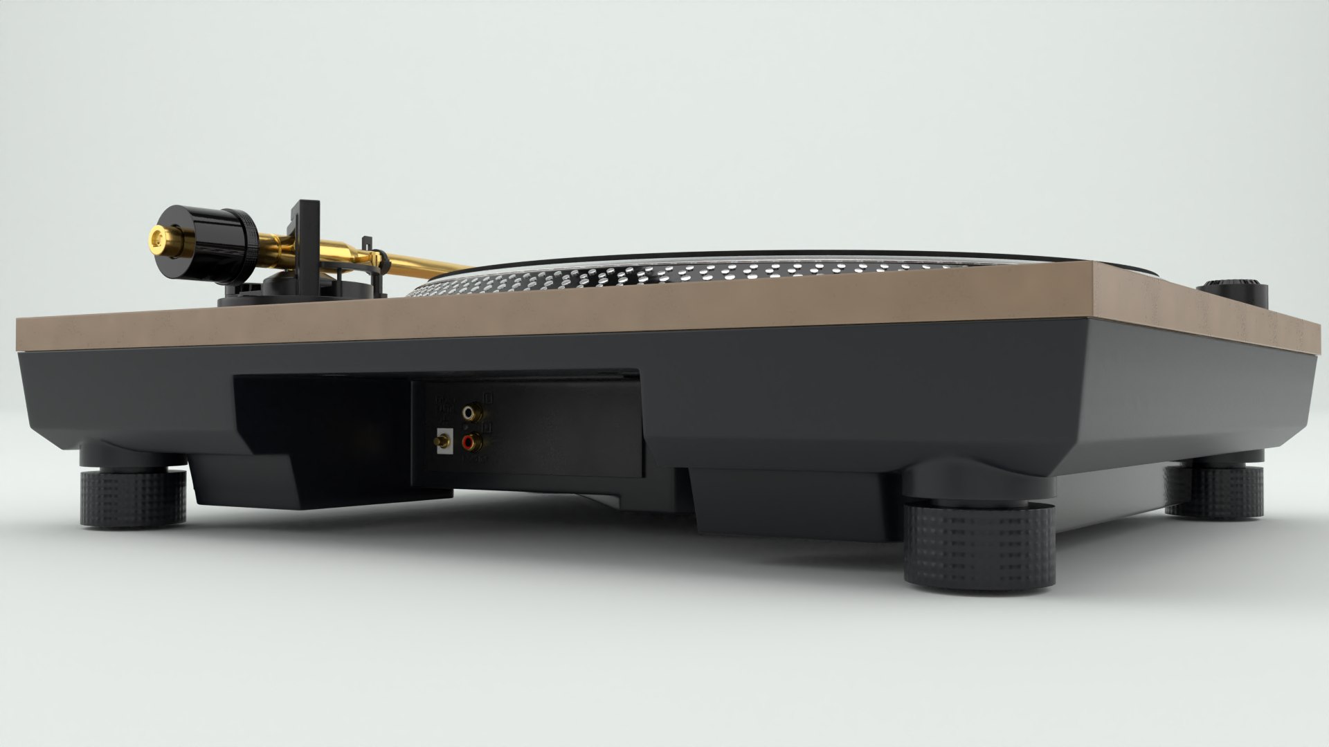 Technics SL-1200M7L Turntable Beige 3D Model - TurboSquid 2097440