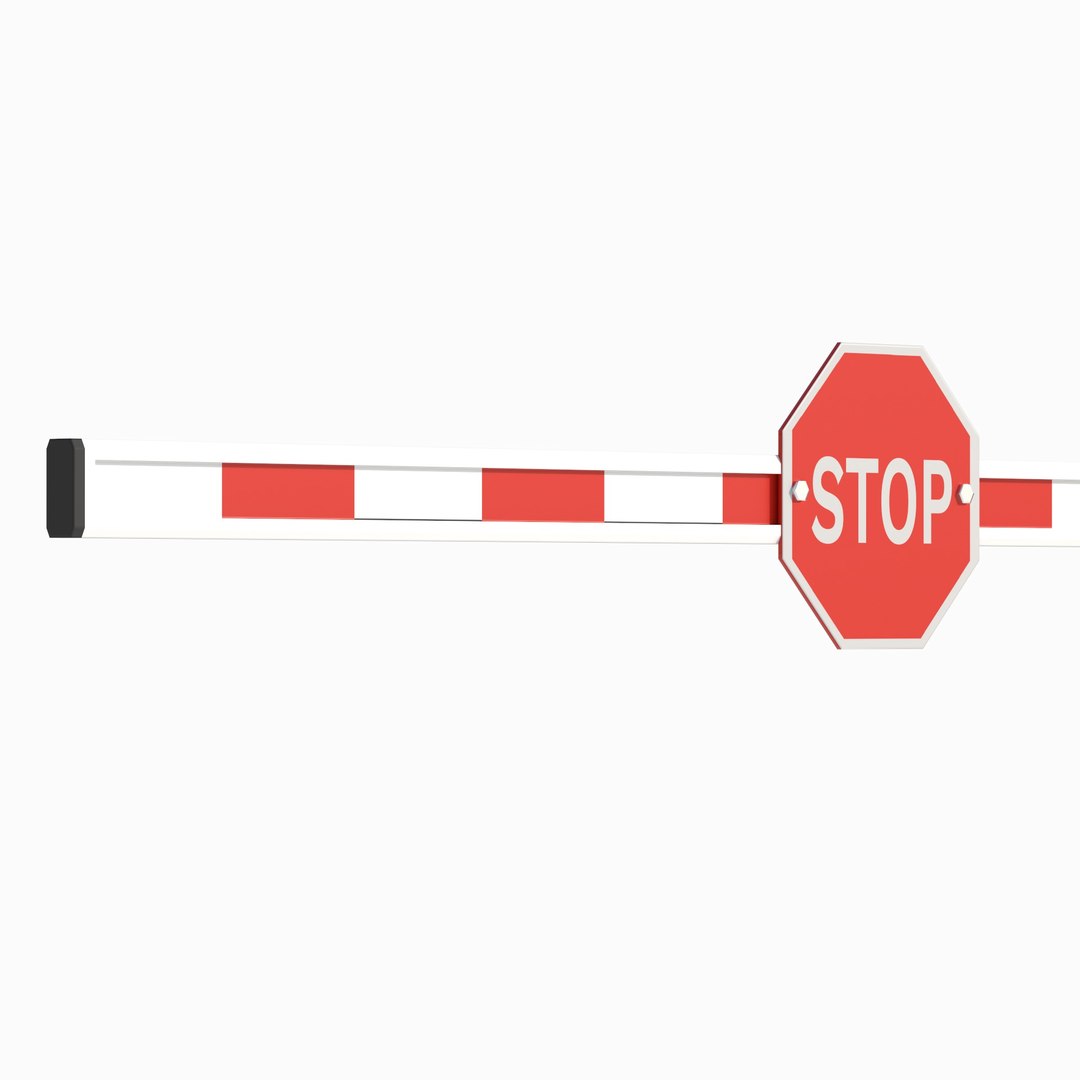 3D Car Barrier Gate - TurboSquid 2115711