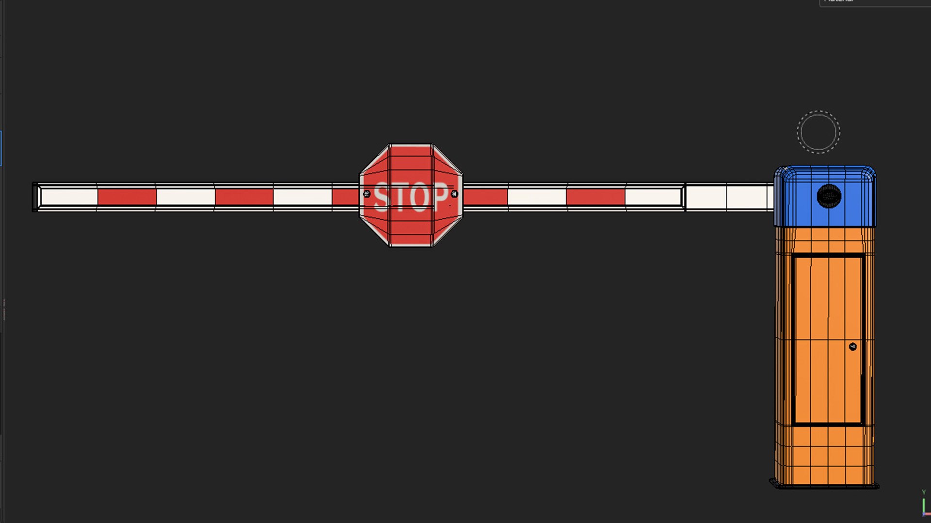 3D Car Barrier Gate - TurboSquid 2115711