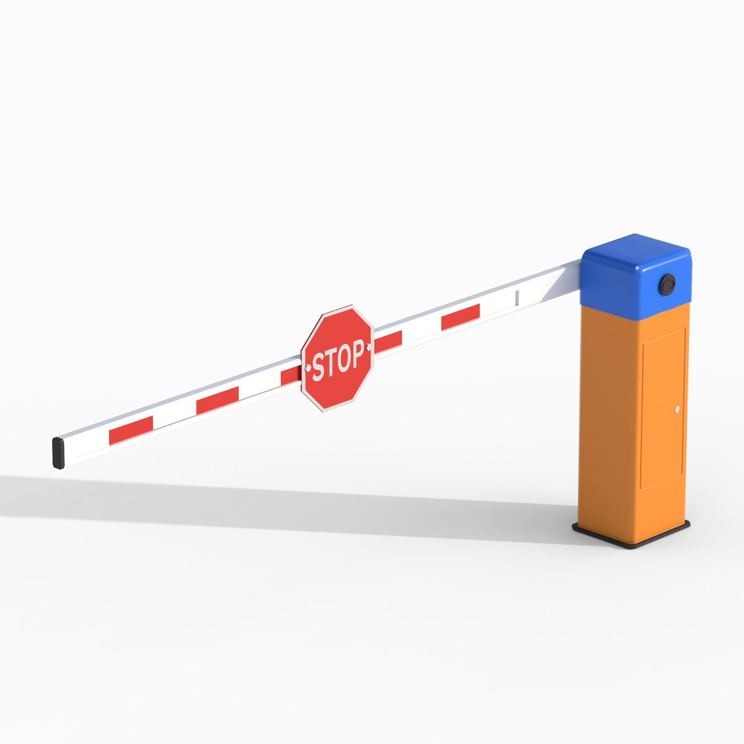 3D Car Barrier Gate - TurboSquid 2115711