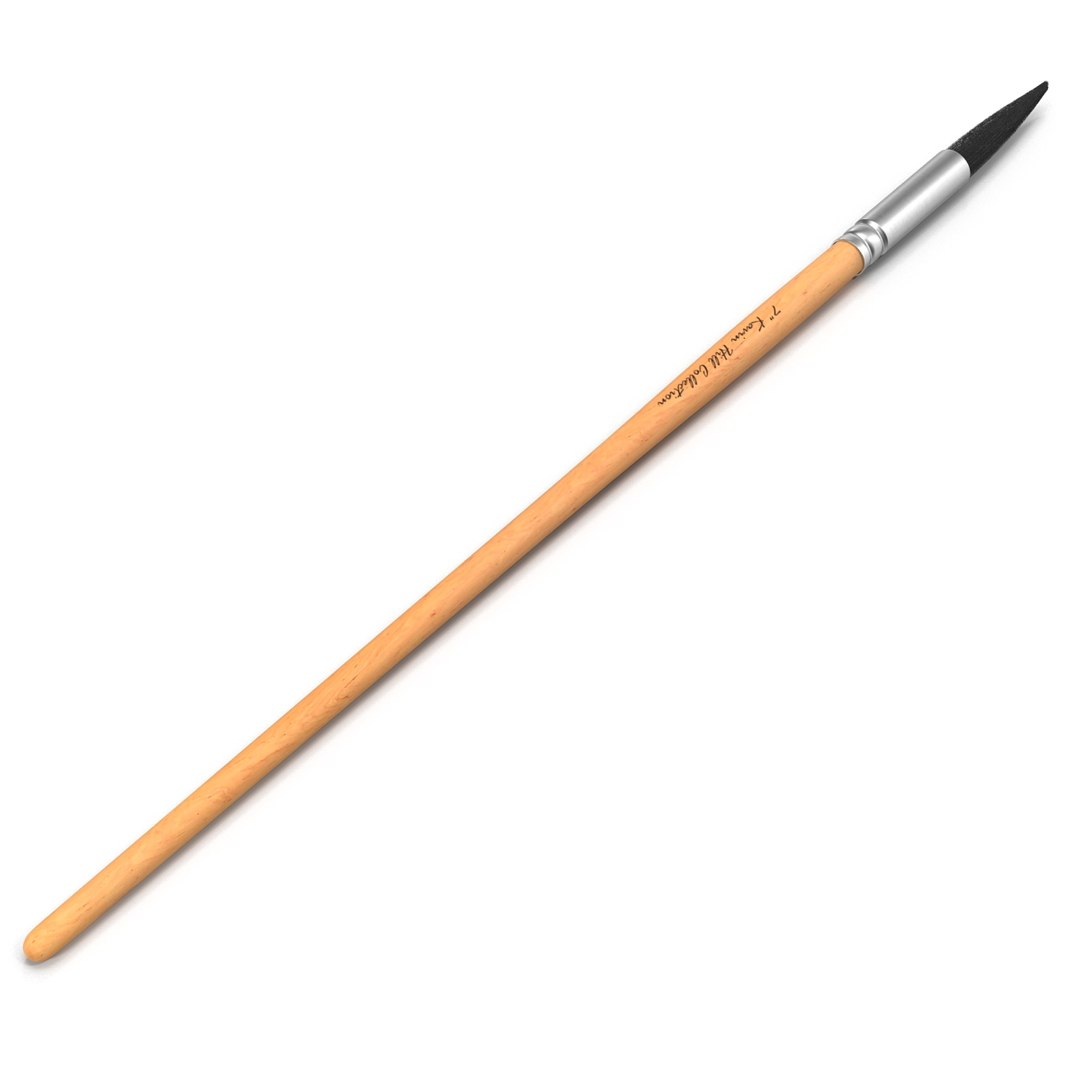 3ds Max Paint Brush Pointed