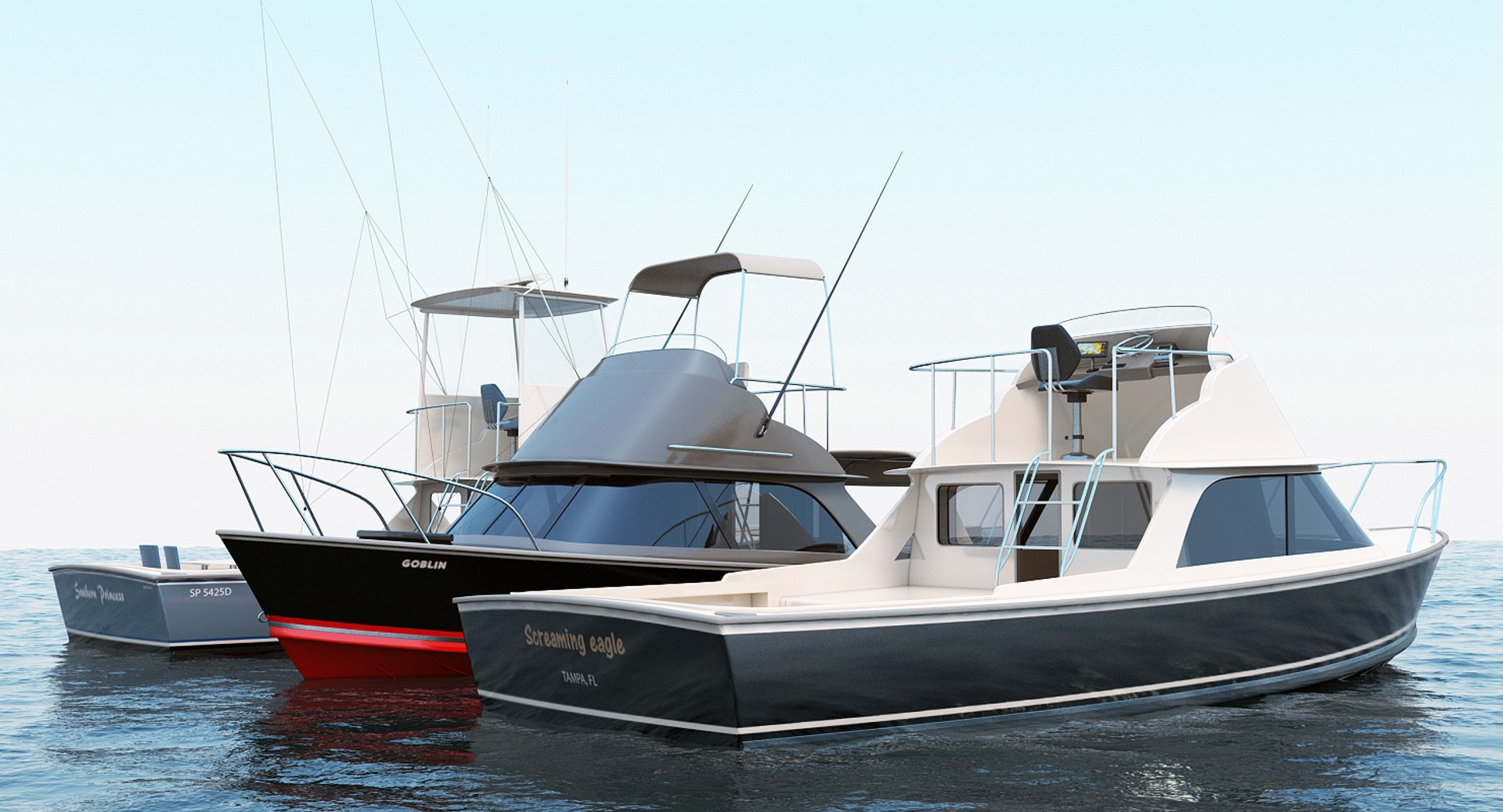 Bertram 31 Motor Boats 3D Model - TurboSquid 1567252