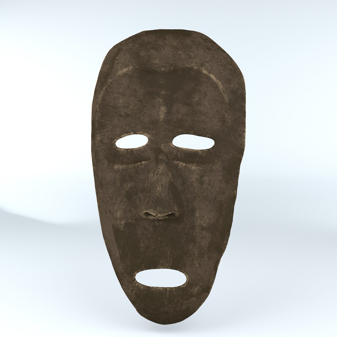 African Mask 3D Model - TurboSquid 1392342