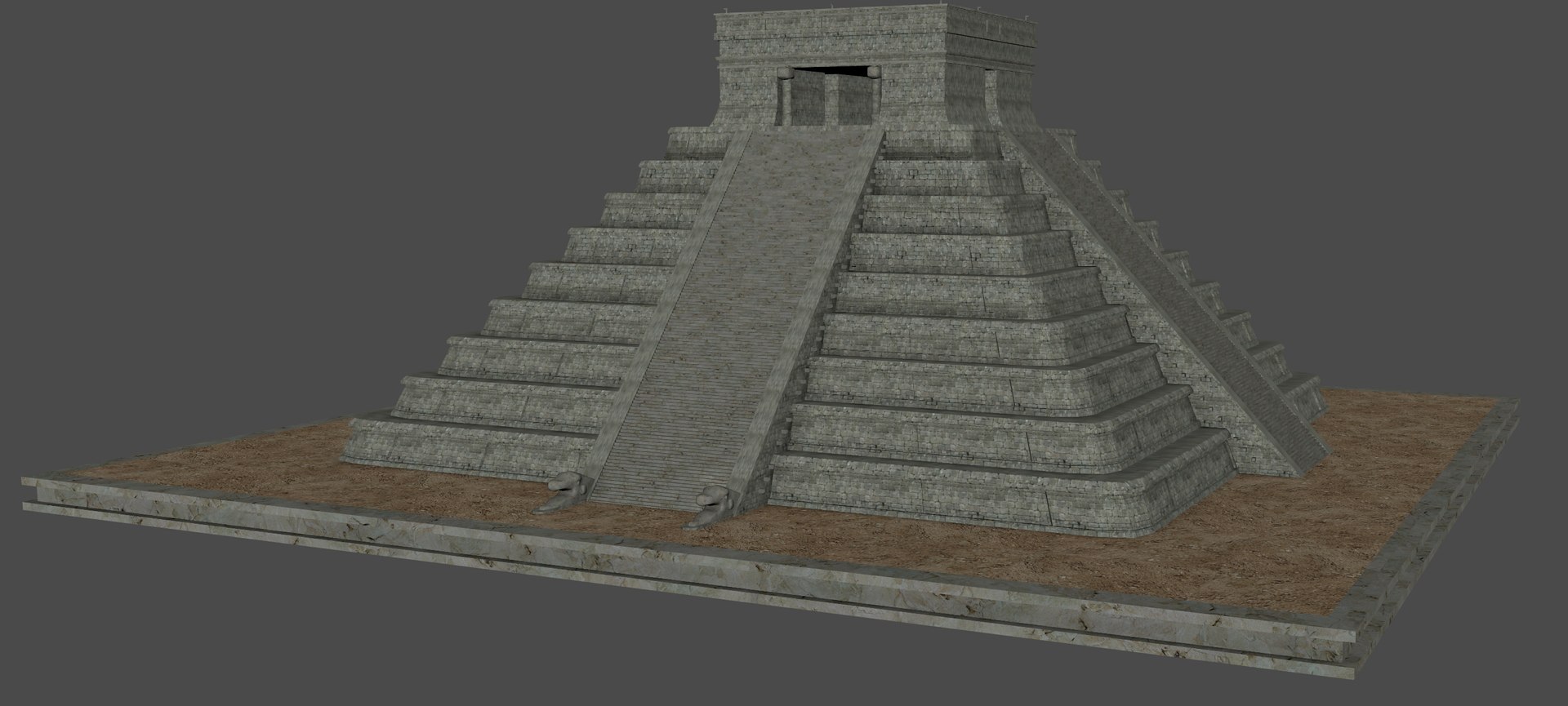 Itza Pyramid 3D - TurboSquid 2408257
