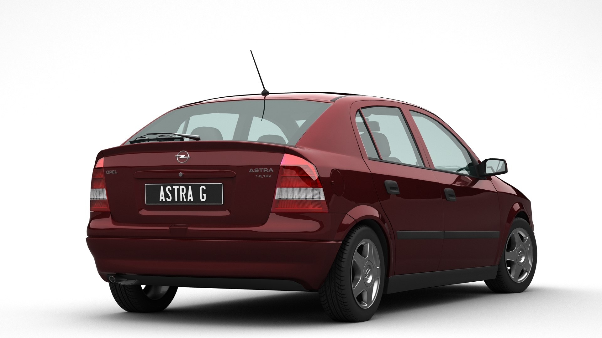 Opel Astra G Hatchback 3D Model - TurboSquid 2136490