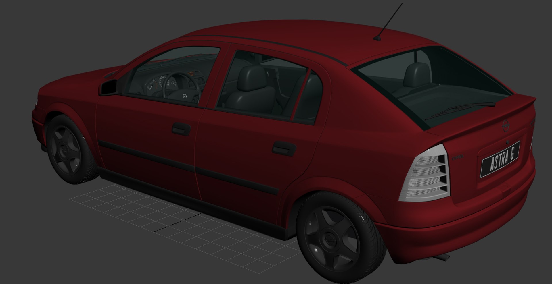 Opel Astra G Hatchback 3D Model - TurboSquid 2136490