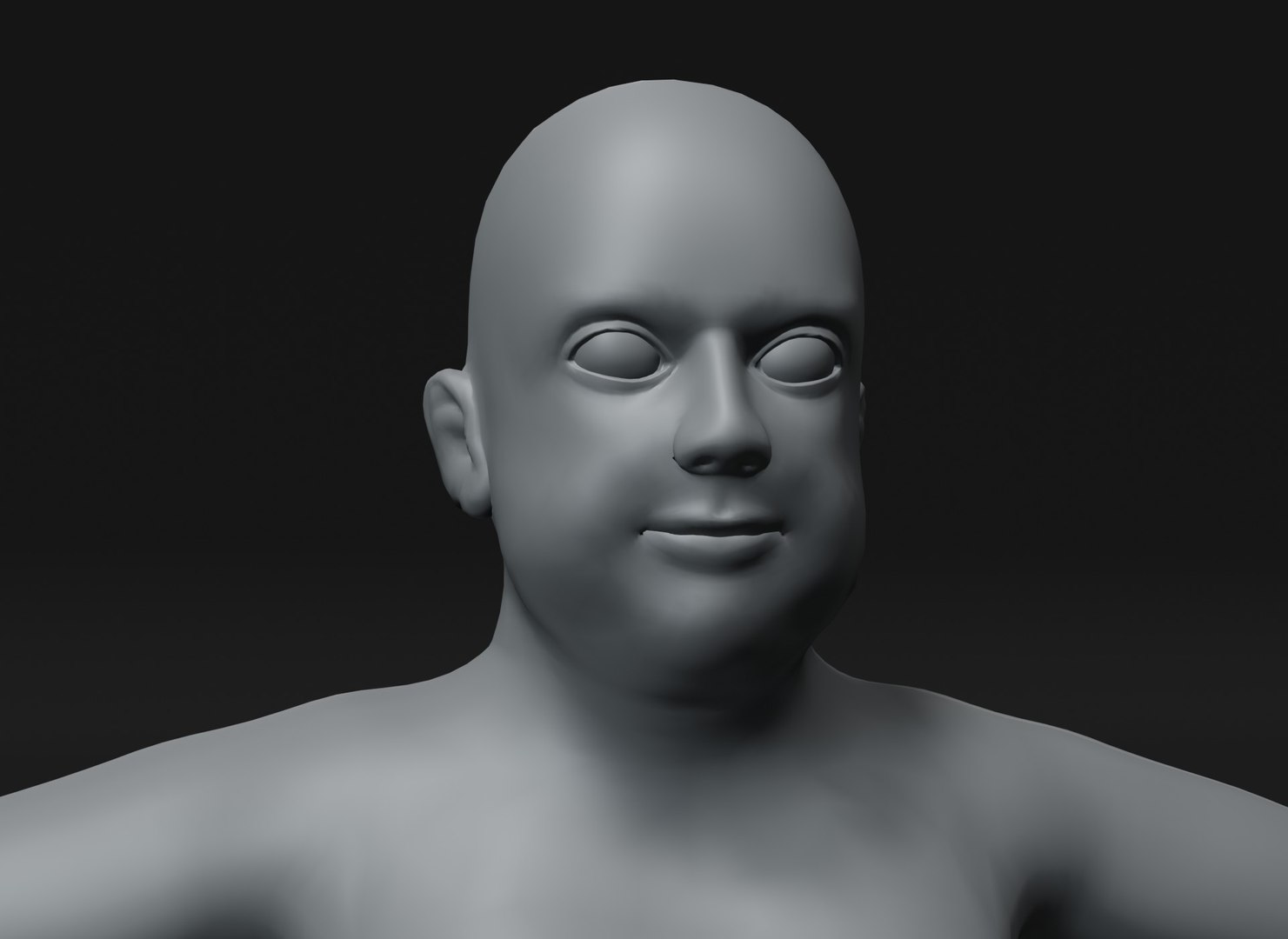 3D Fat Girl Kid Body Base Mesh 3D Model 20k Polygons - TurboSquid 1753513