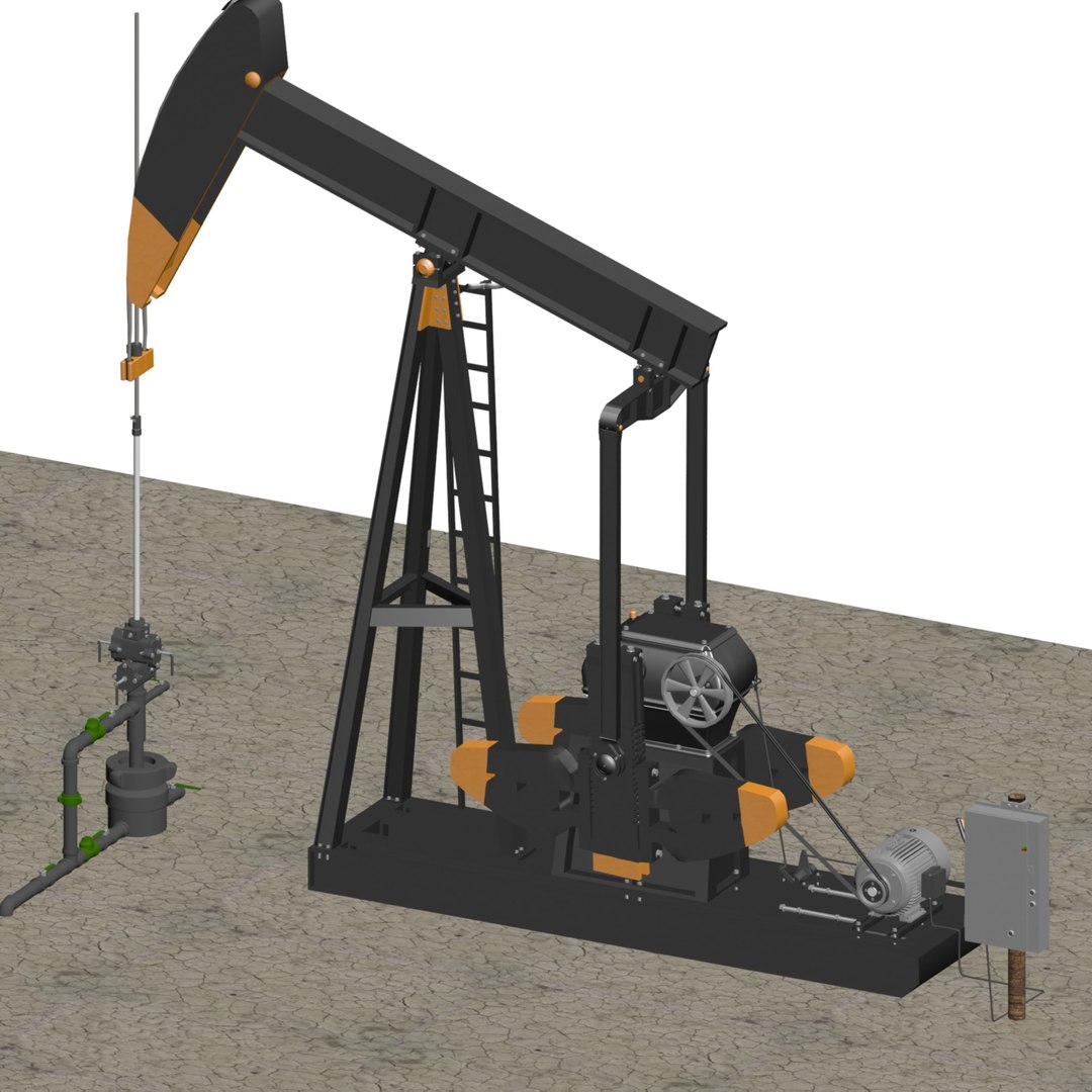 Pumping Unit 3d Max