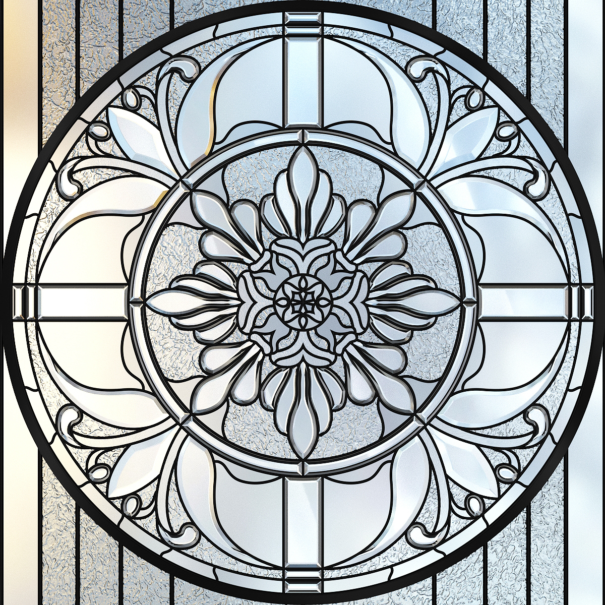 3D glass stained stained-glass model - TurboSquid 1437682