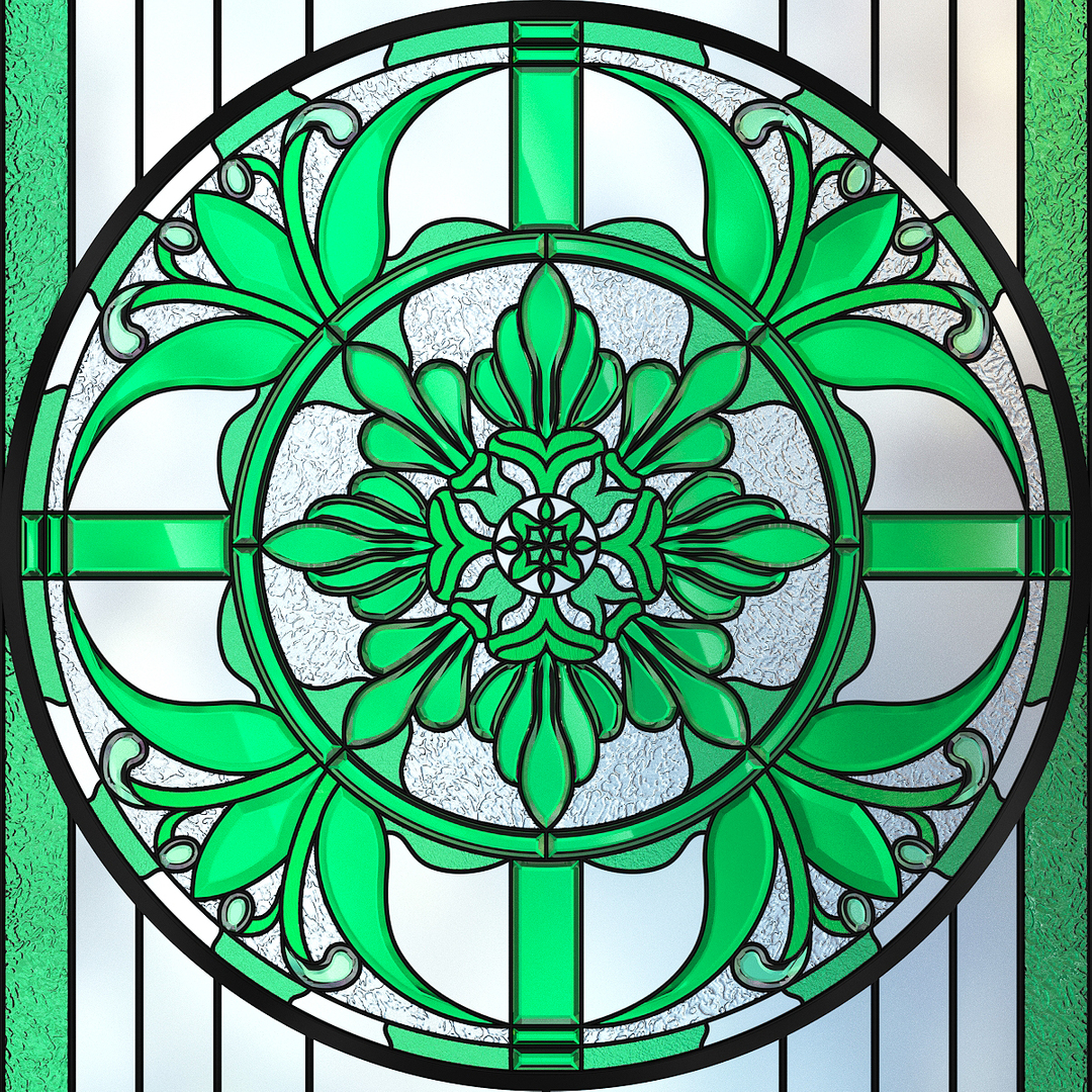 3D glass stained stained-glass model - TurboSquid 1437682