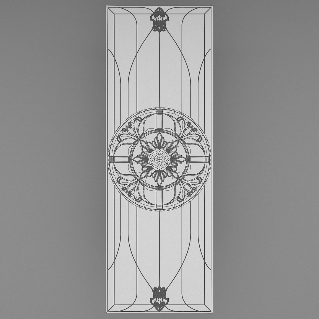3D Glass Stained Stained-glass Model - TurboSquid 1437682