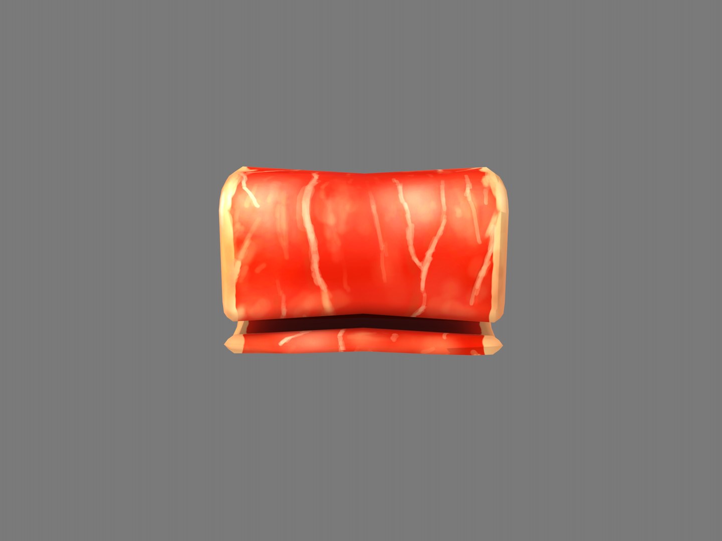 Stylized Bacon 3D Model - TurboSquid 1459392