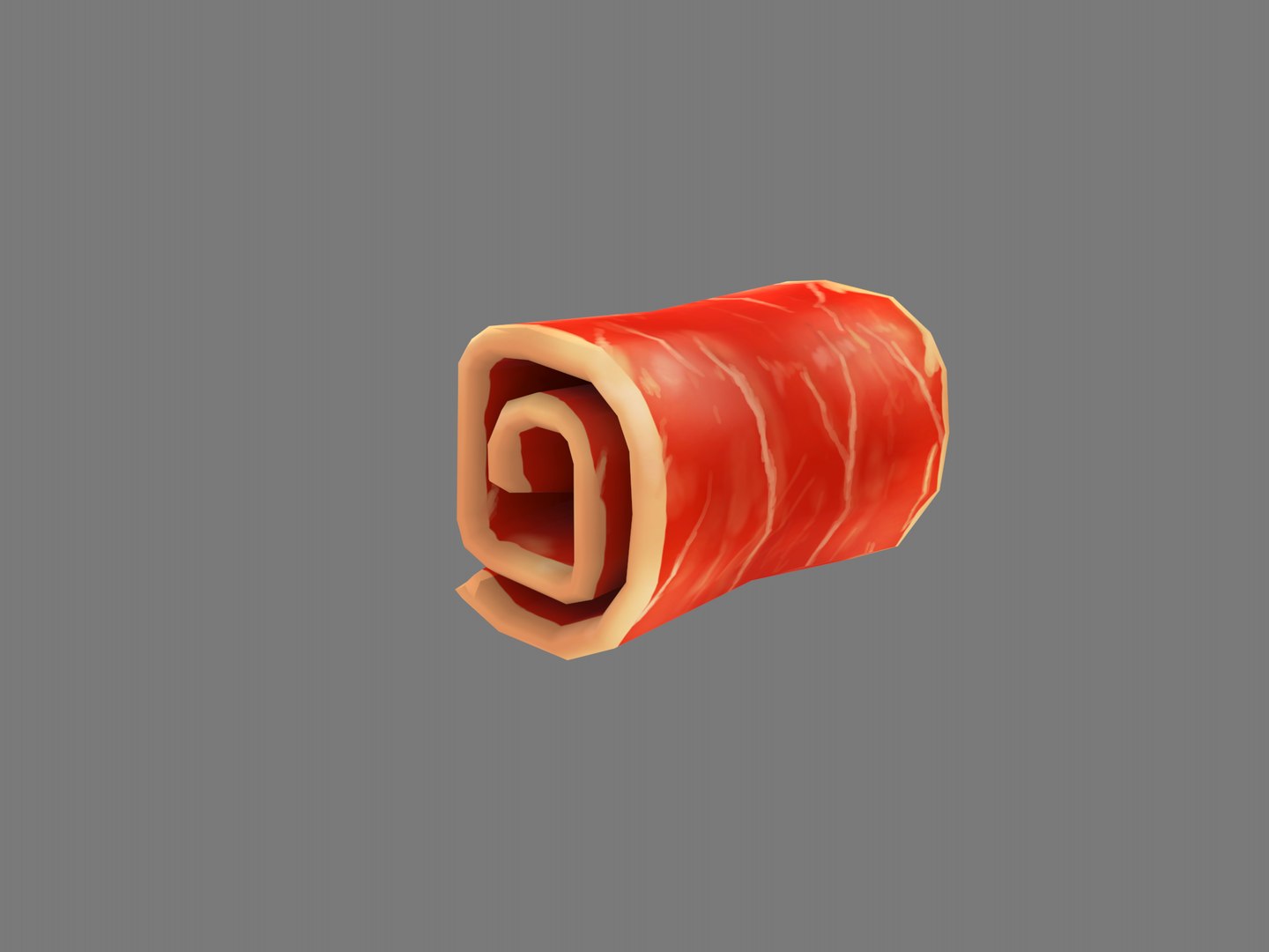 Stylized Bacon 3D Model - TurboSquid 1459392