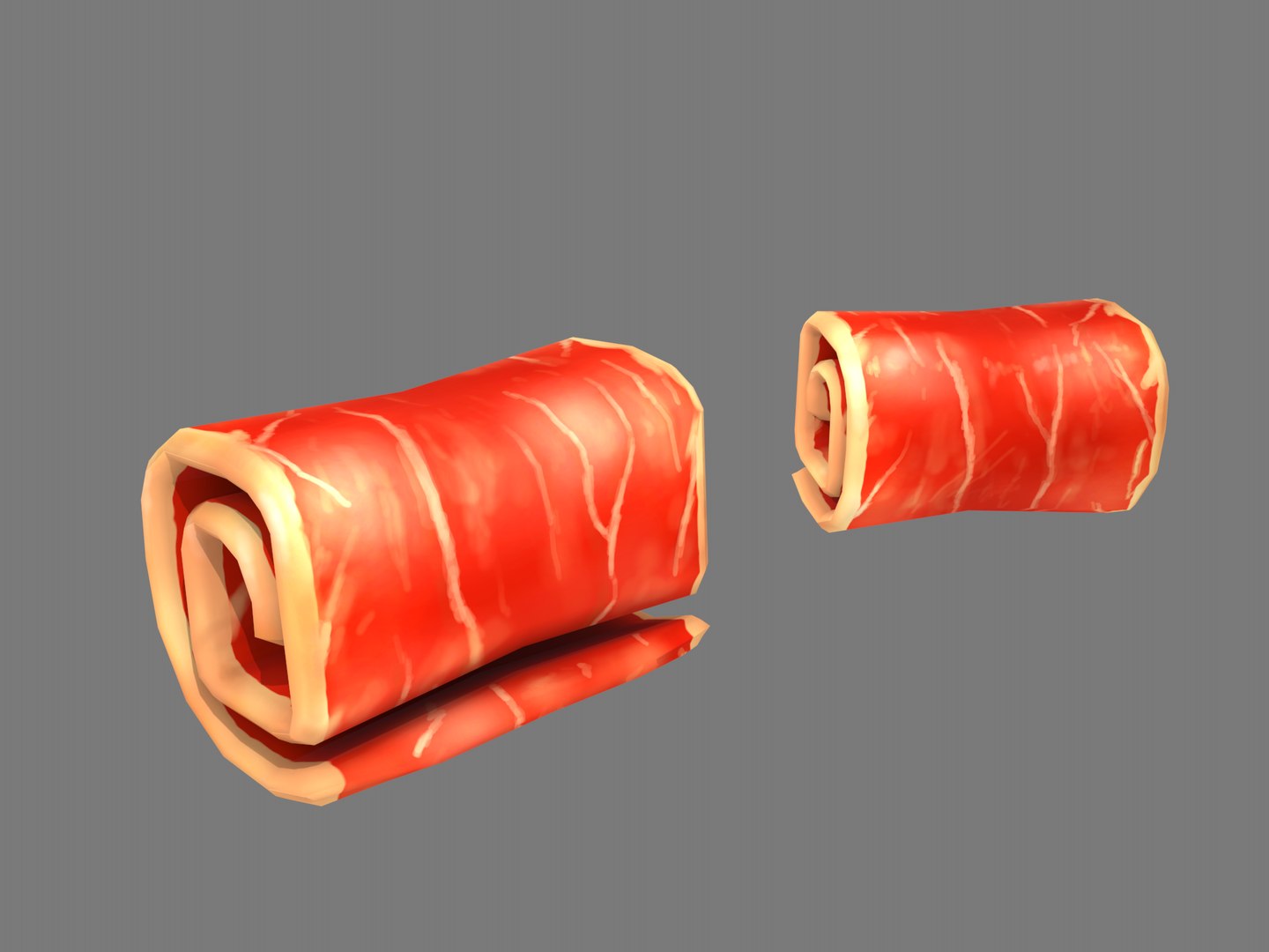 Stylized Bacon 3D Model - TurboSquid 1459392