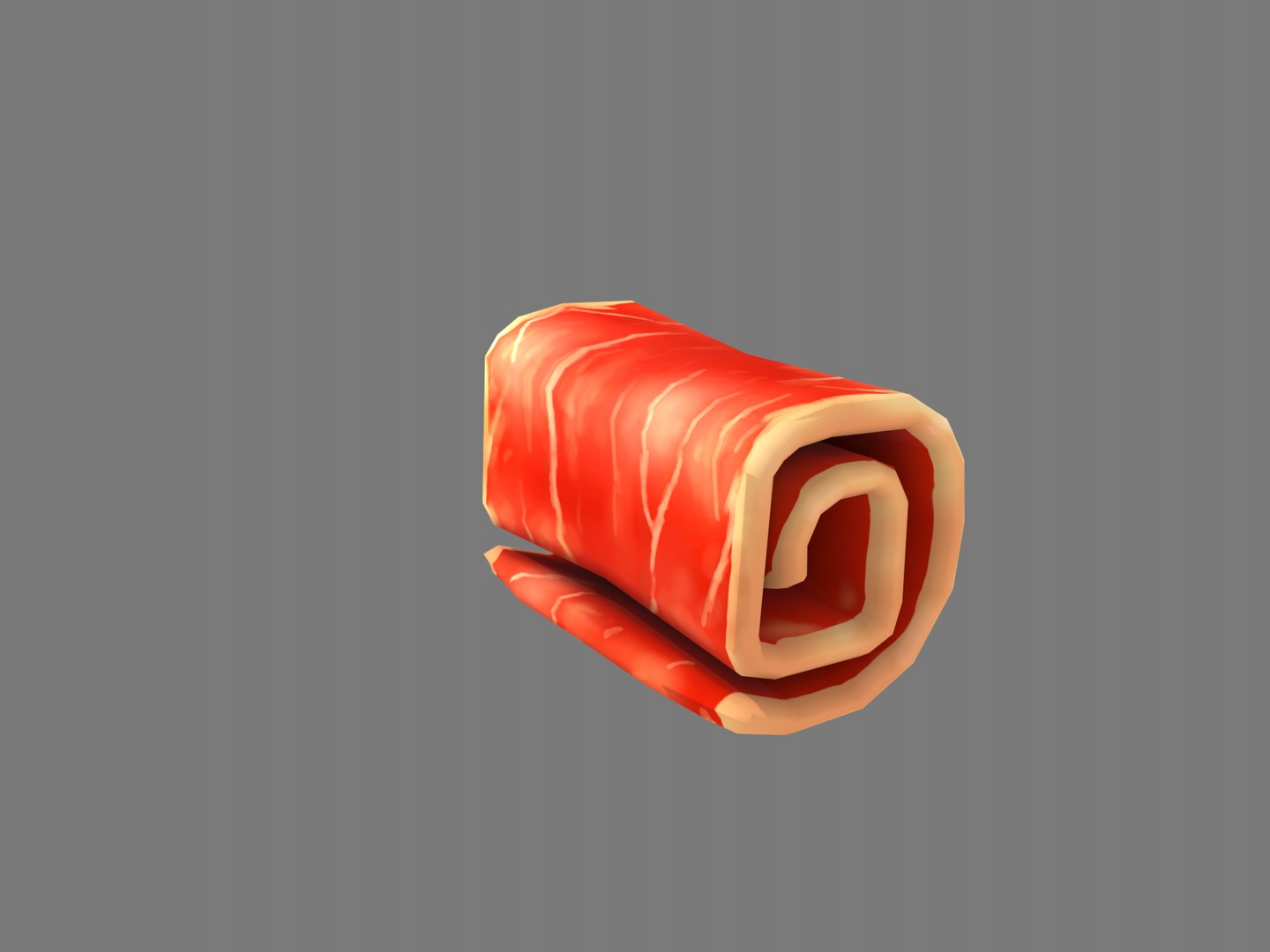 Stylized Bacon 3D Model - TurboSquid 1459392