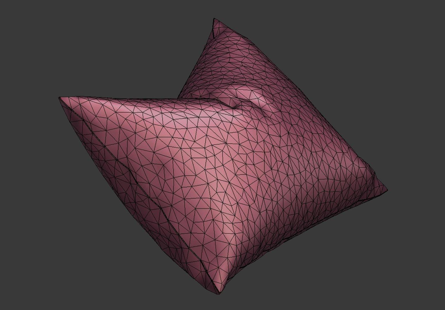 3D Solid Pillow 14 Model - TurboSquid 1401933