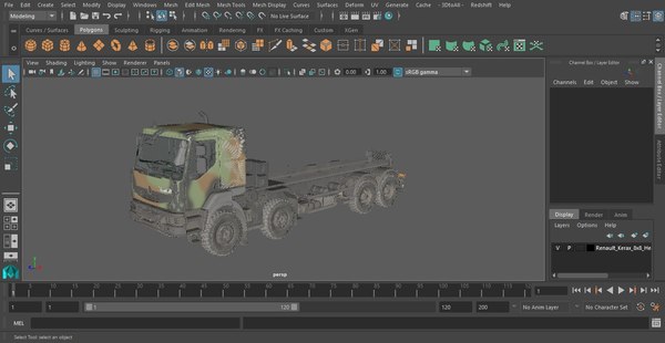 Renault Kerax 8x8 Heavy Utility Truck 3D model - TurboSquid 1790689