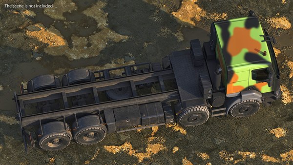 Renault Kerax 8x8 Heavy Utility Truck 3D model - TurboSquid 1790689