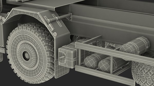 Renault Kerax 8x8 Heavy Utility Truck 3D model - TurboSquid 1790689