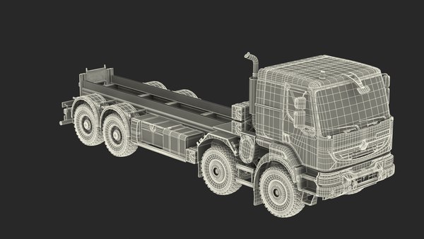 Renault Kerax 8x8 Heavy Utility Truck 3D model - TurboSquid 1790689