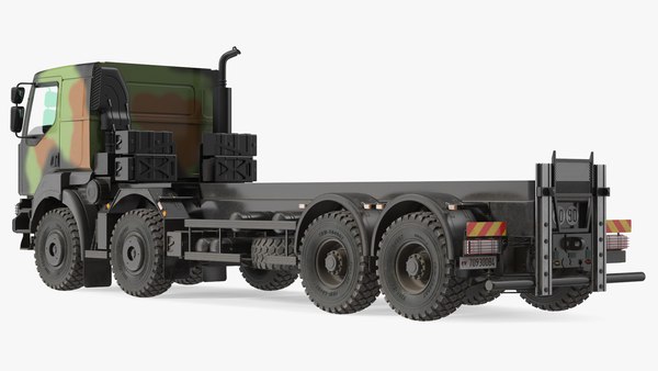 Renault Kerax 8x8 Heavy Utility Truck 3D model - TurboSquid 1790689
