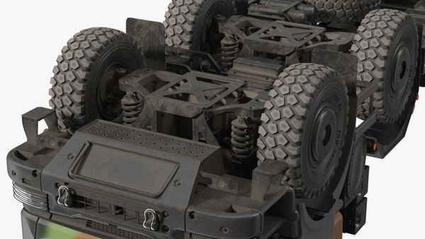 Renault Kerax 8x8 Heavy Utility Truck 3D model - TurboSquid 1790689