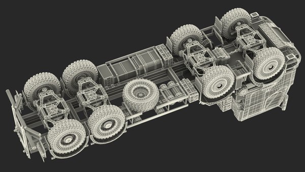 Renault Kerax 8x8 Heavy Utility Truck 3D model - TurboSquid 1790689