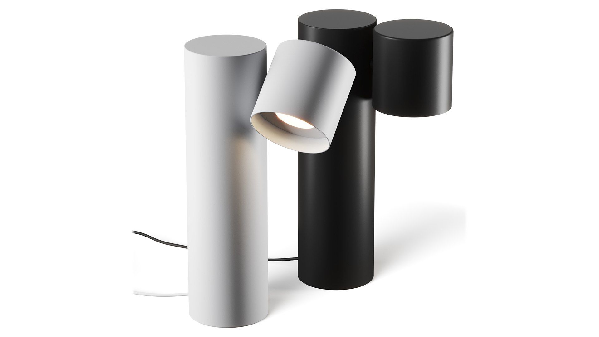 Pong Umbra Natural Urbano Table Lamp 3D - TurboSquid 2237227