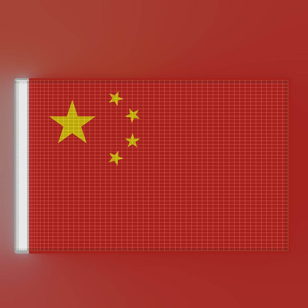 3D Animated China Flag - TurboSquid 1795620