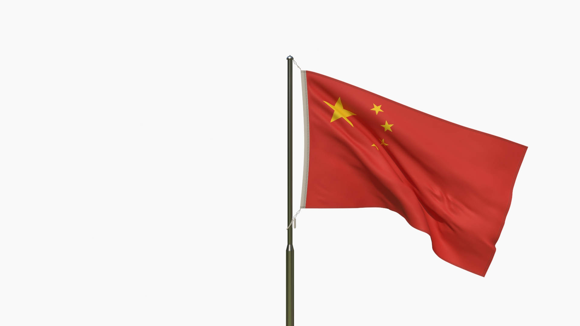 3D Animated China Flag - TurboSquid 1795620