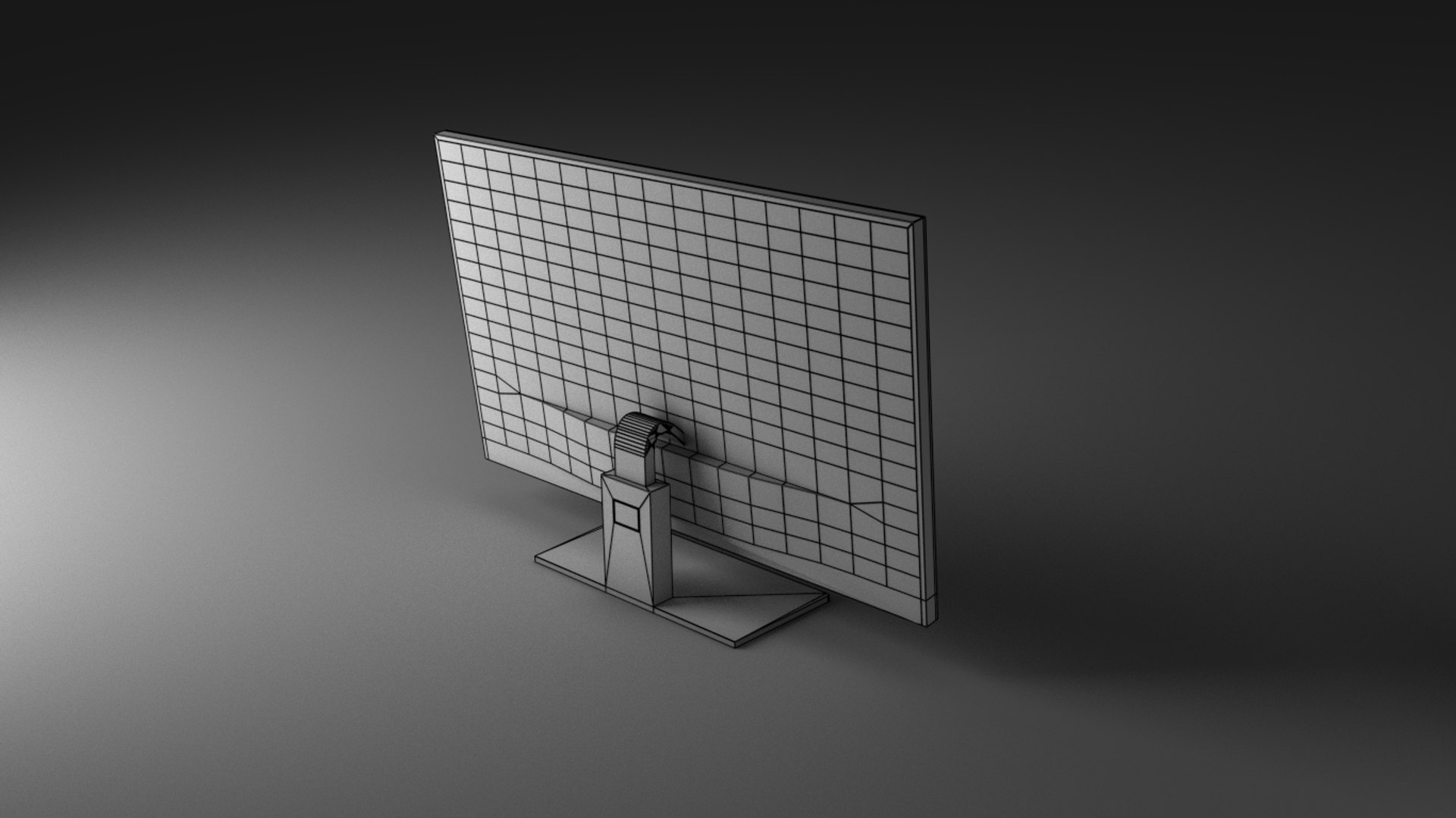 Free Obj Model 27 Inch Monitor