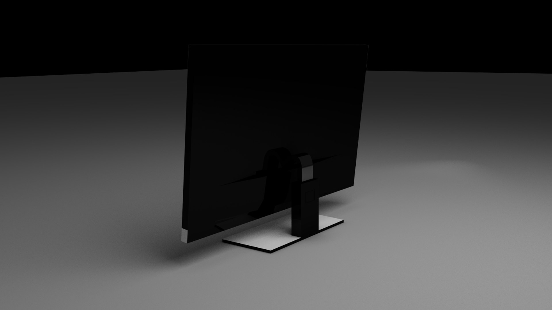 Free Obj Model 27 Inch Monitor