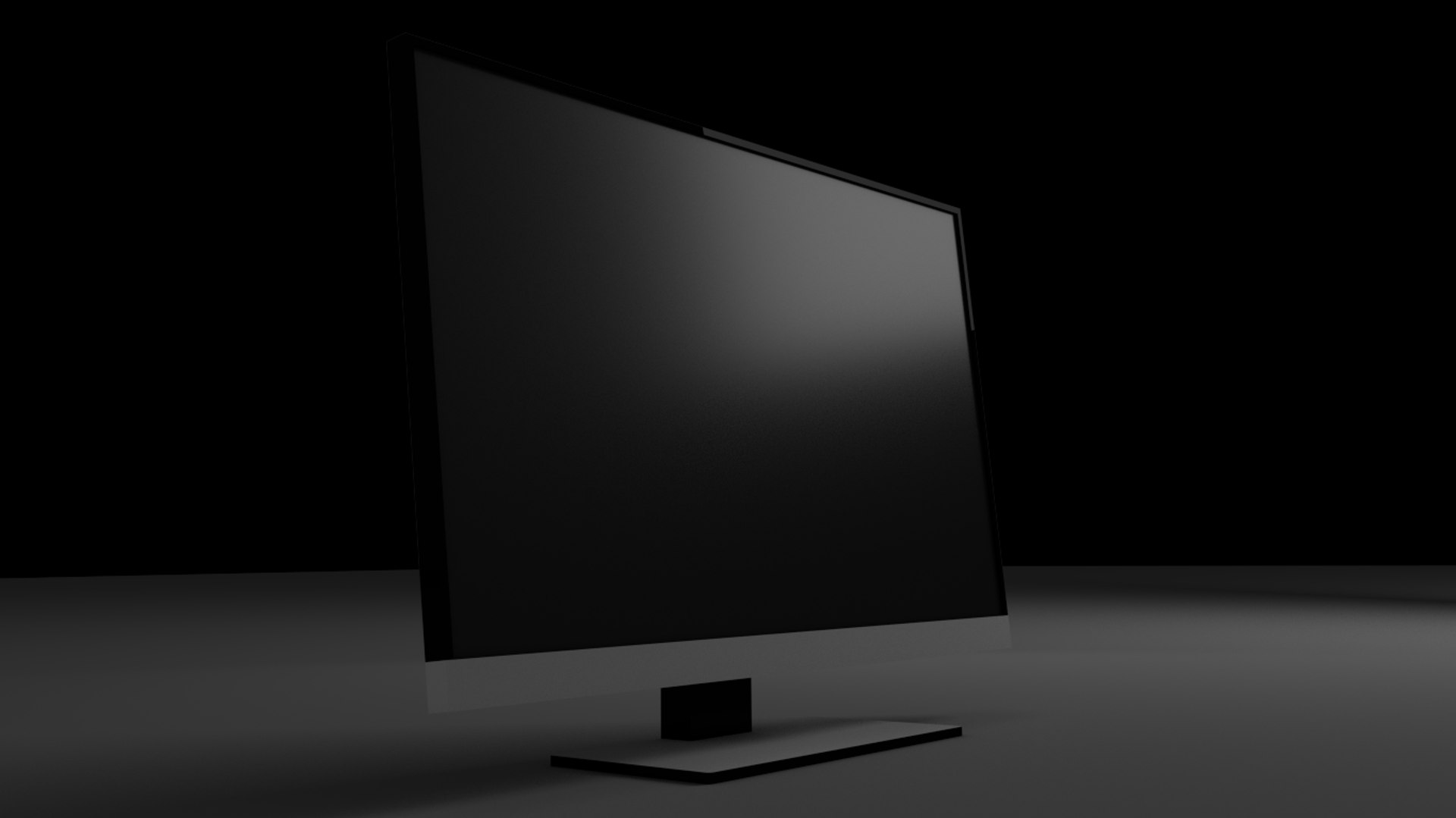 Free Obj Model 27 Inch Monitor