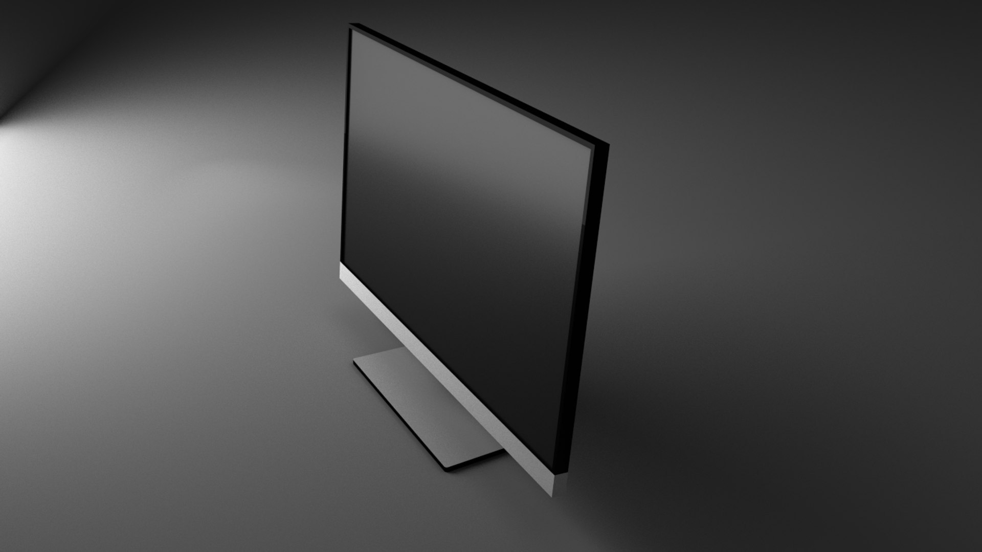 Free Obj Model 27 Inch Monitor